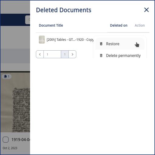 2. Managing Documents